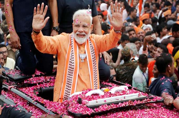 Election Results : Narendra Modi Again. NDA Wins Big; Congress Stunned