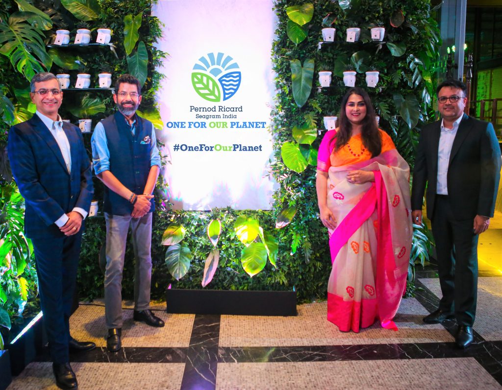 Pernod Ricard India leads an industry-first initiative – #OneForOurPlanet