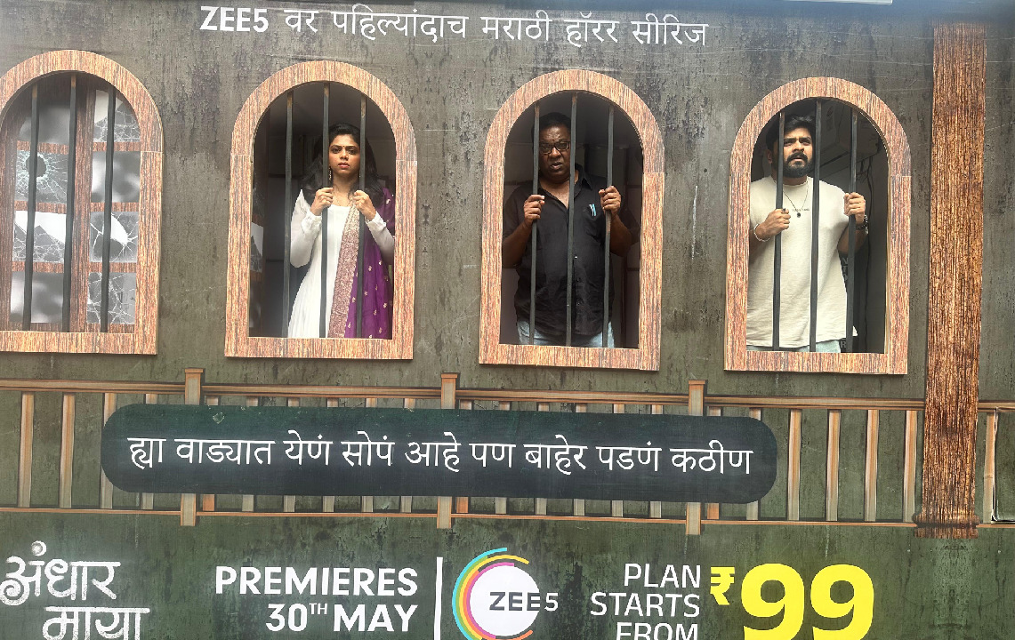 Zee5 Launches a Chilling Campaign: A Moving Haunted Wada to Promote ...
